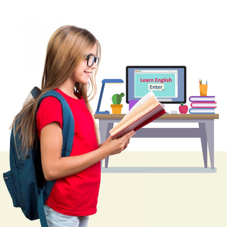 کلاس زبان انگلیسی آنلاین کودکان 7 تا 13 سال